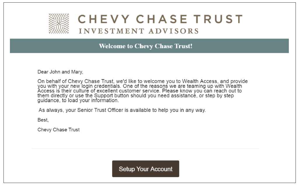 Introducing the Chevy Chase Trust Wealth Access Client Portal - Chevy ...