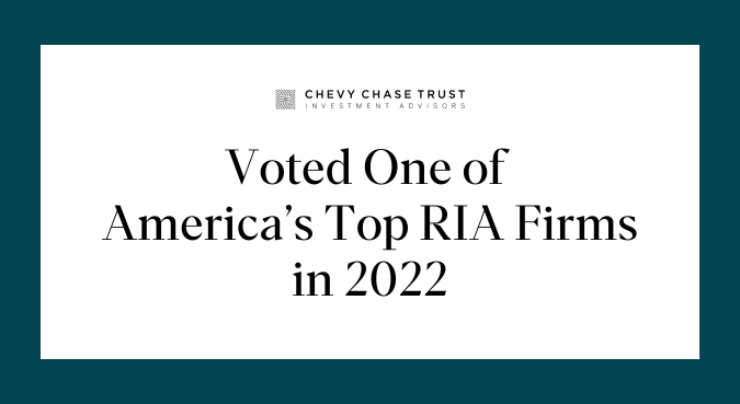 Chevy Chase Trust Ranks | Forbes Top 100 RIA Firms 2022